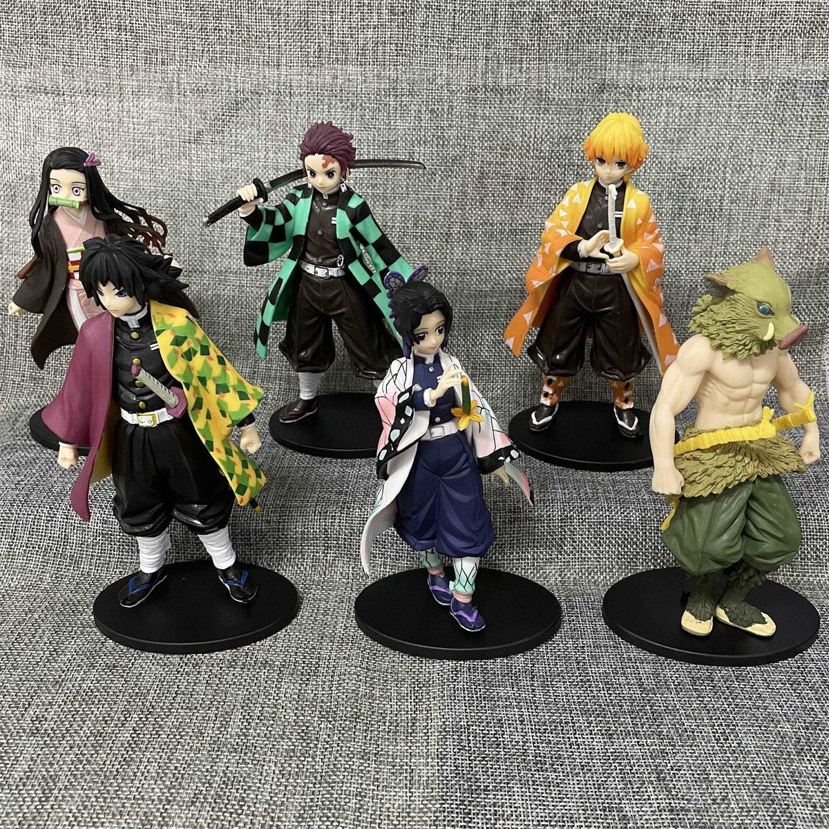 Buy Demon Slayer 6 pieces Action Figure Set At Kuumiko Anime Store ...